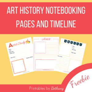 Artist and Art History Notebooking Pages - Made By Teachers