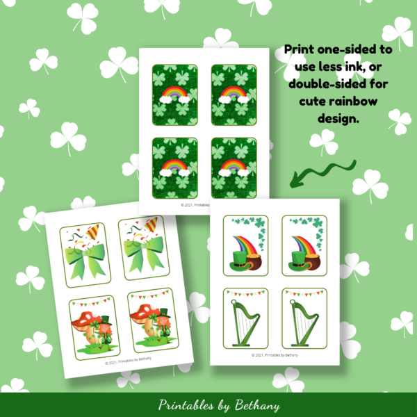 St. Patrick's Day Printable Memory Matching Game | Made By Teachers
