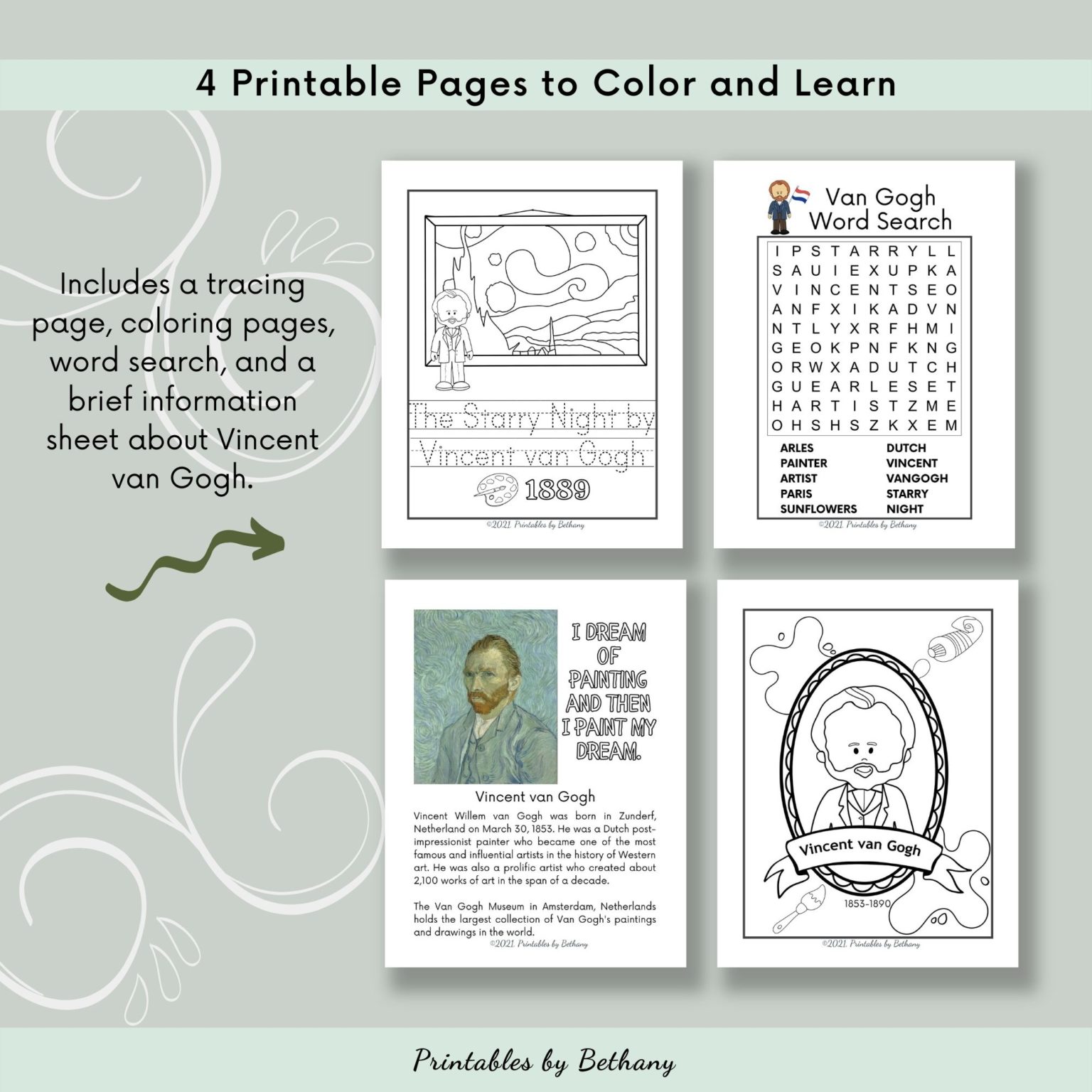 A Fun Introduction to Vincent van Gogh Activities - Made By Teachers