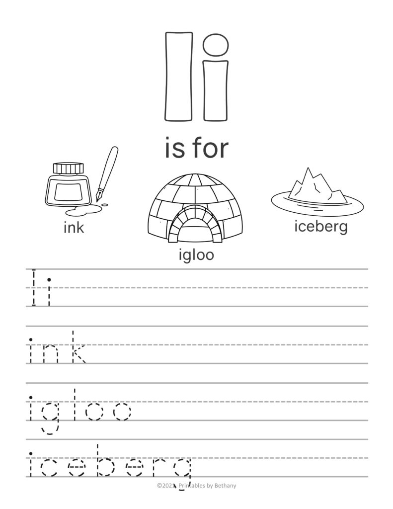 Alphabet Handwriting and Letter Practice to Color | Made By Teachers