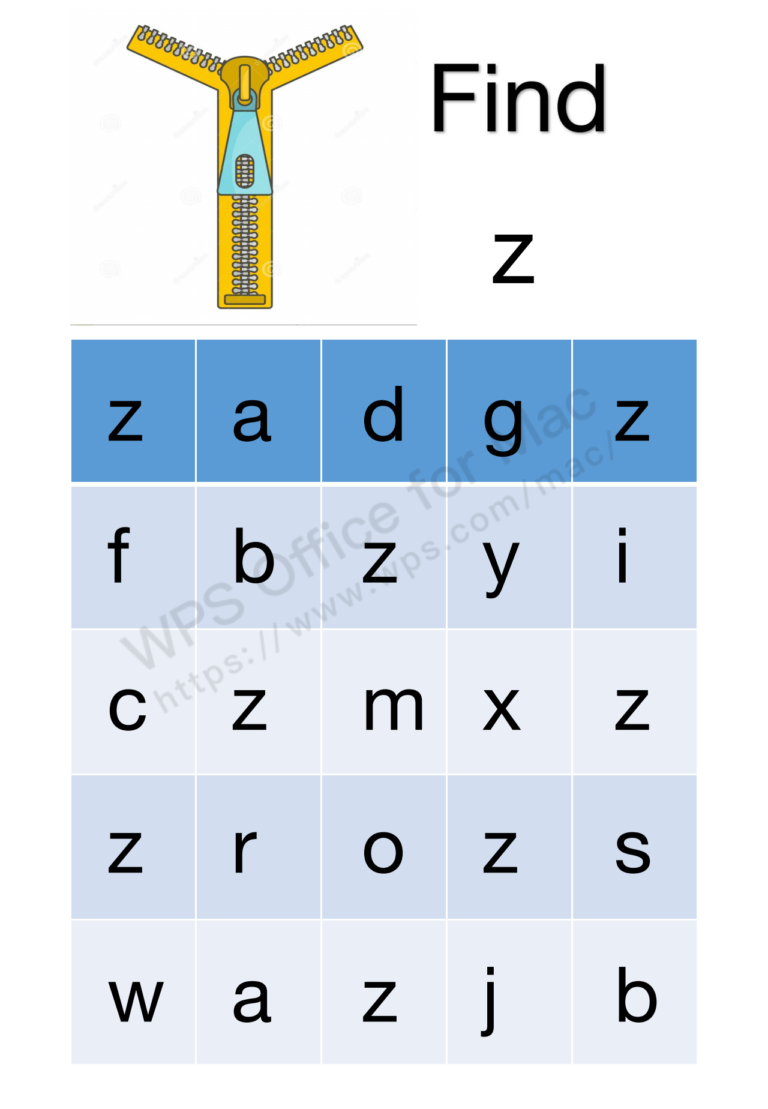 Find the Letters | Made By Teachers