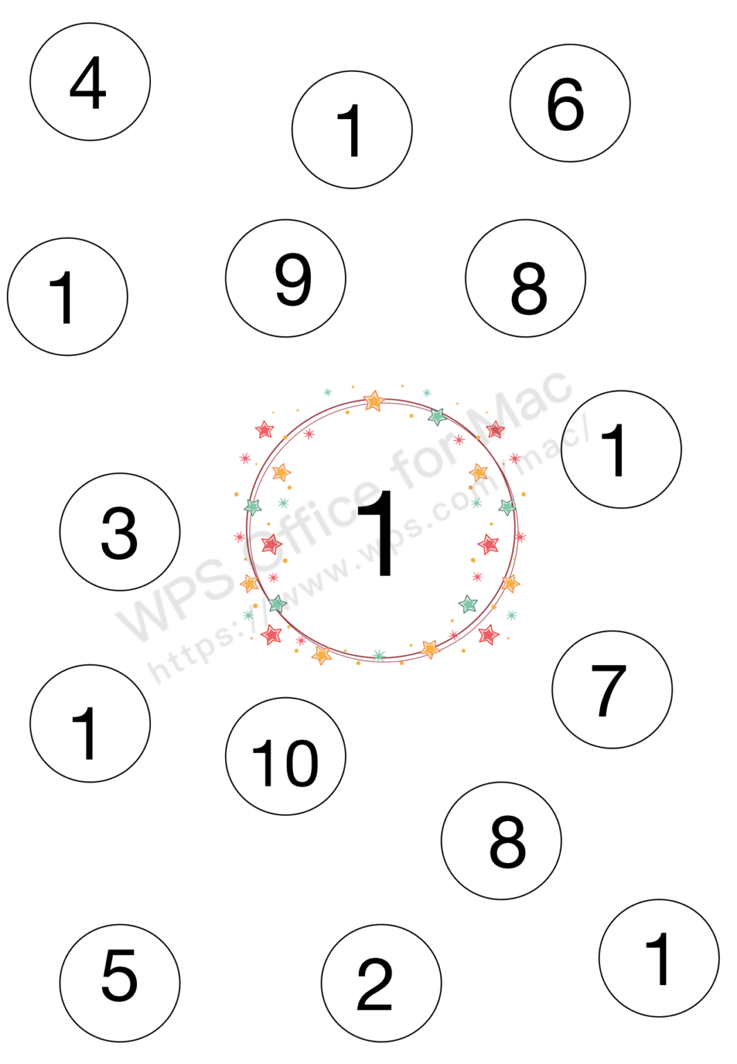 Find the number (1-10) - Made By Teachers
