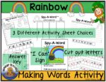 St. Patrick's Day Word Activity BUNDLE - Made By Teachers