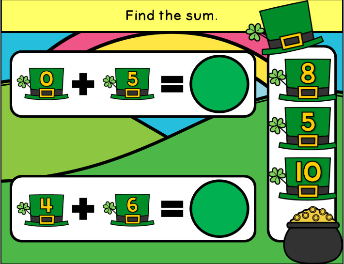 St. Patrick's Day Addition to 10 Google™ Slides | Made By Teachers