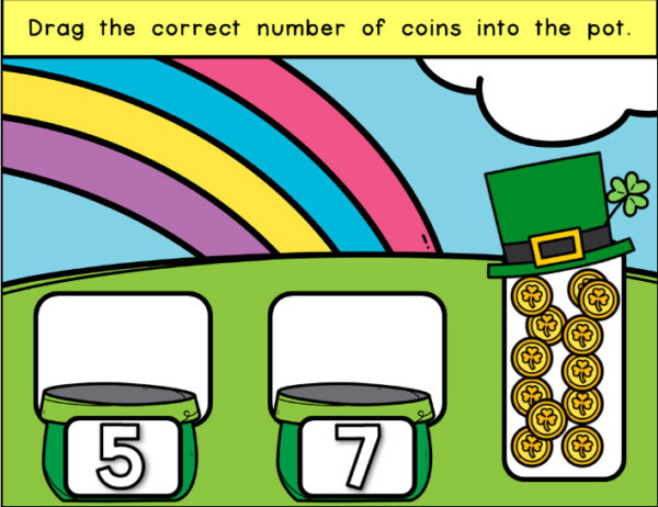 St. Patrick's Day Addition to 10 Google™ Slides | Made By Teachers