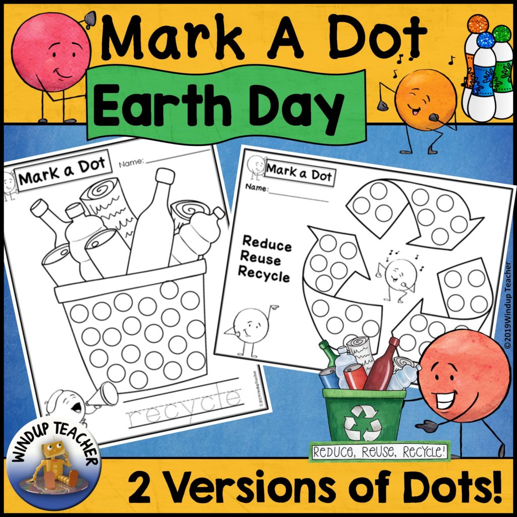 Earth Day Dot Dauber Set - Made By Teachers