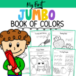My First JUMBO Book of Colors | Made By Teachers