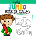 My First JUMBO Book of Colors | Made By Teachers