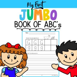 My First Jumbo Book of ABC's - Made By Teachers