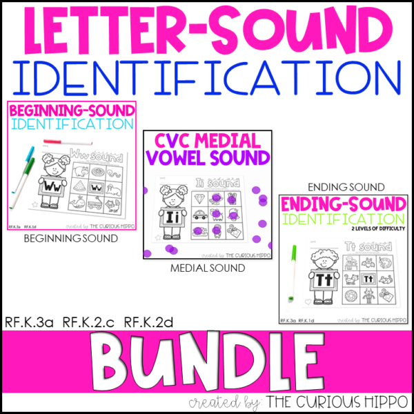 Letter Sound Identification Bundle | Made By Teachers