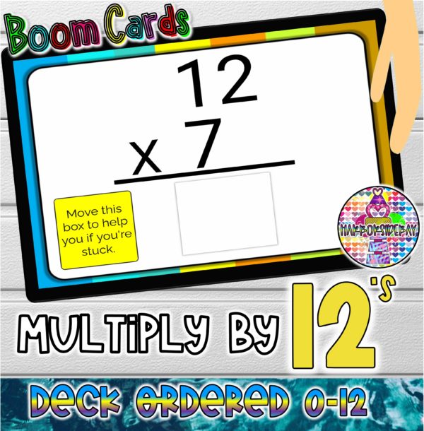 Multiplication Table of 12 (In order 0-12) | Made By Teachers