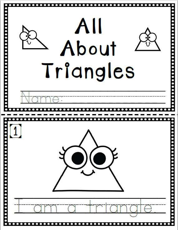 All About Triangles FlipBook | Made By Teachers