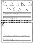 All About Triangles FlipBook | Made By Teachers