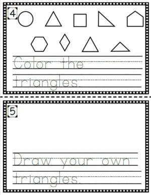 All About Triangles FlipBook - Made By Teachers