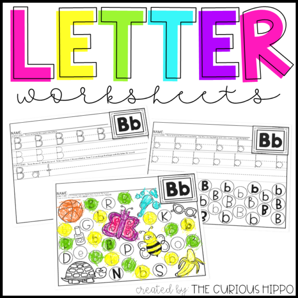 Letter Practice Bundle | Made By Teachers