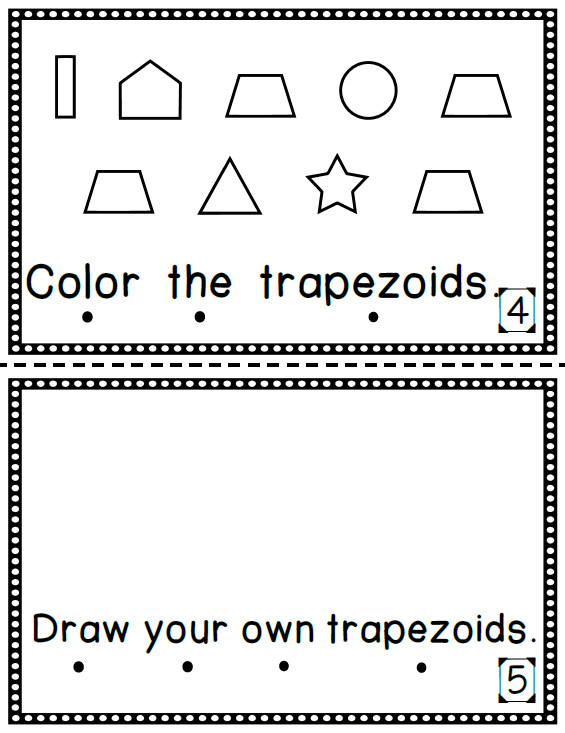 All About Trapezoids FlipBook | Made By Teachers