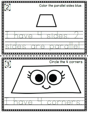 All About Trapezoids FlipBook | Made By Teachers