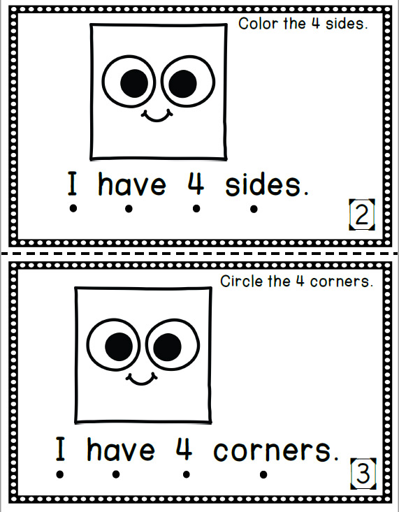 All About Squares FlipBook | Made By Teachers