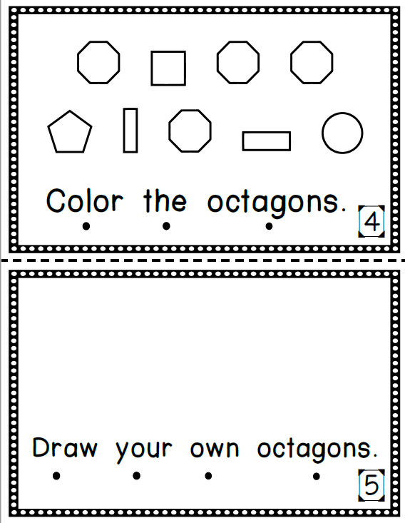 All About Octagons FlipBook | Made By Teachers