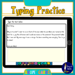 Typing Practice BOOM Cards - Made By Teachers