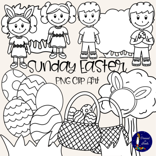 Sunday Easter Clip Art | Made By Teachers