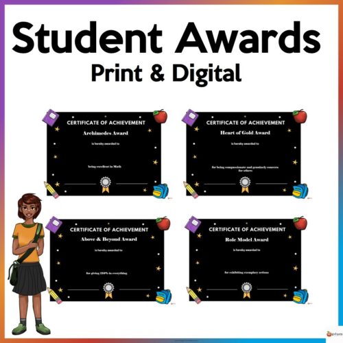 Editable Name Tags, Labels, and Student Awards Back To School Theme ...