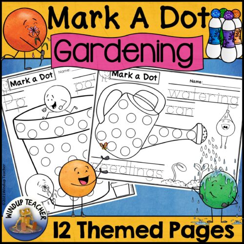 Gardening Themed Dot Dauber Set | Made By Teachers