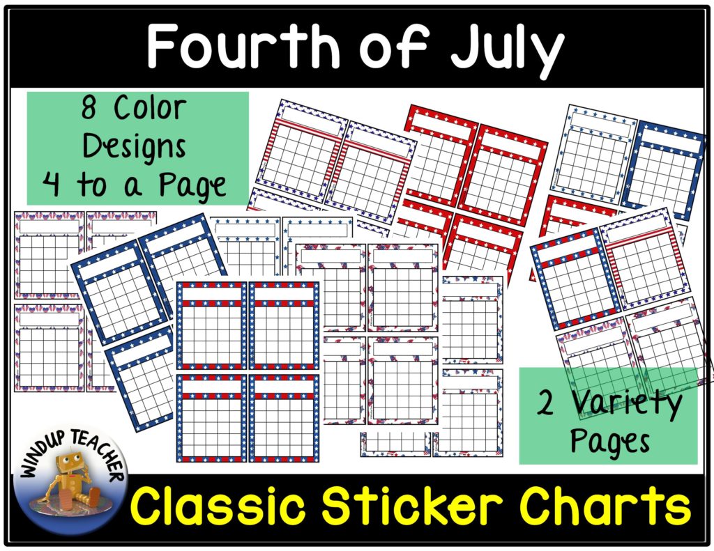 Summer Sticker Charts BUNDLE #3 CLASSIC LINE | Made By Teachers