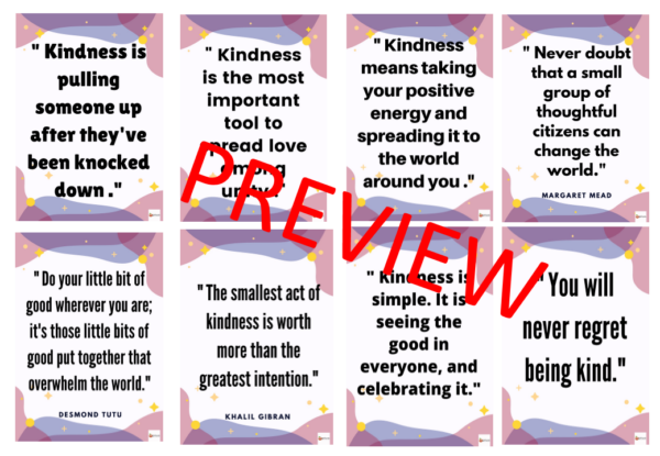 Kindness Quotes Writing Prompts - Made By Teachers