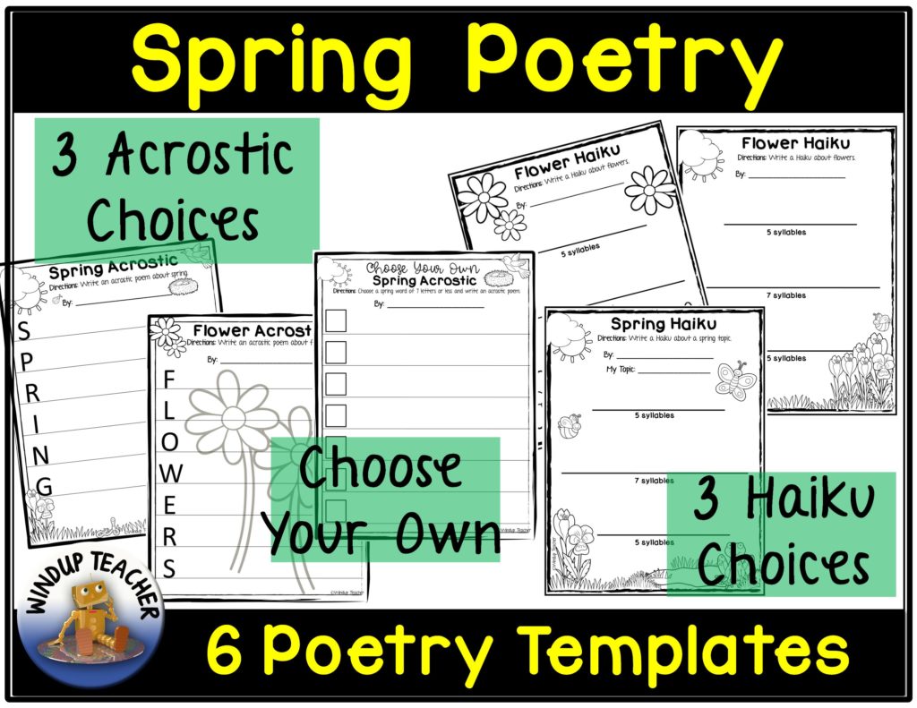 Spring Poetry Activity Sheets | Made By Teachers