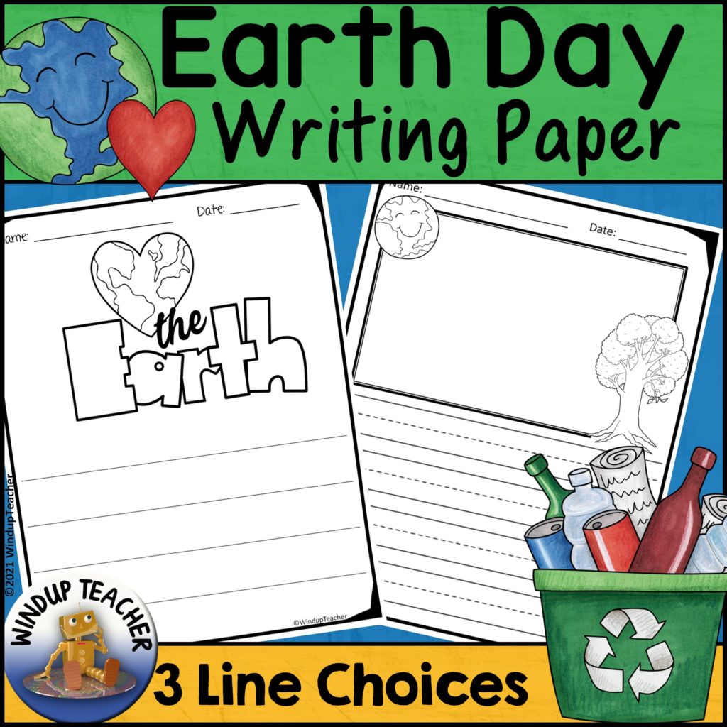 Earth Day Writing Papers - Made By Teachers