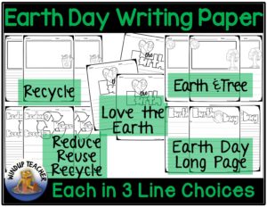 Earth Day Writing Papers - Made By Teachers