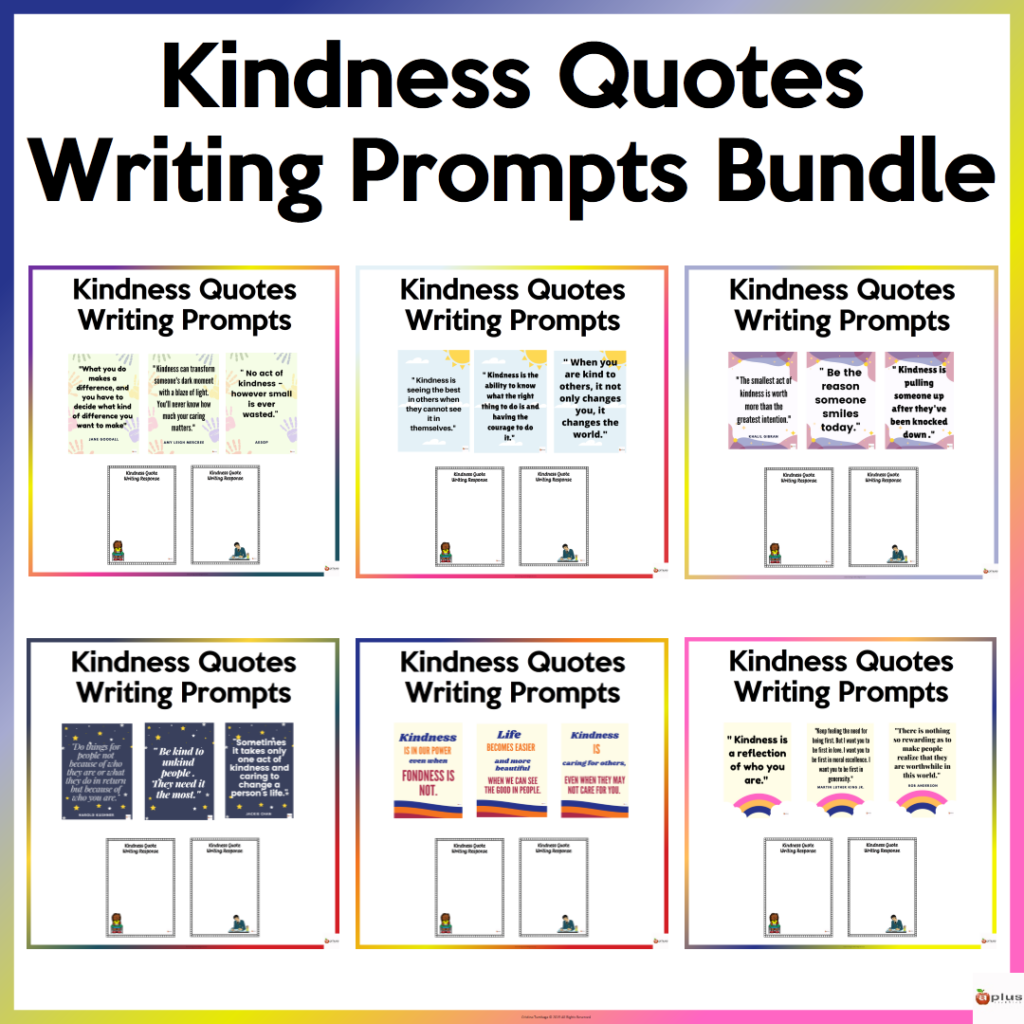 Kindness Writing Prompts Bundle | Made By Teachers