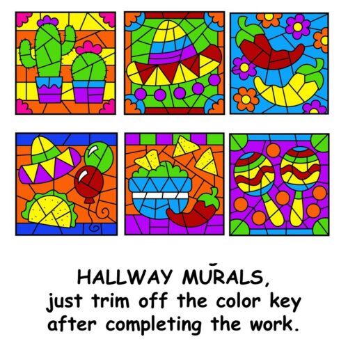 Cinco de Mayo Color by Number Subtraction | Made By Teachers