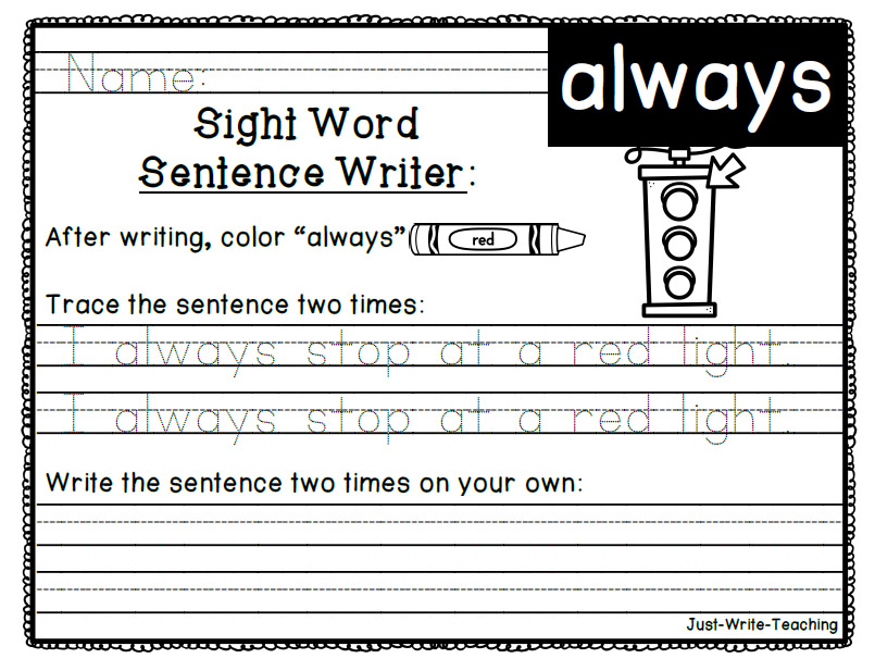 Sight Word Fluency Builders (Second Grade) FREEBIE | Made By Teachers