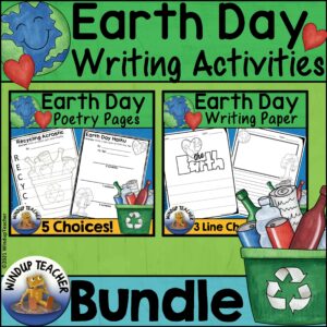 Earth Day Writing Activities BUNDLE - Made By Teachers