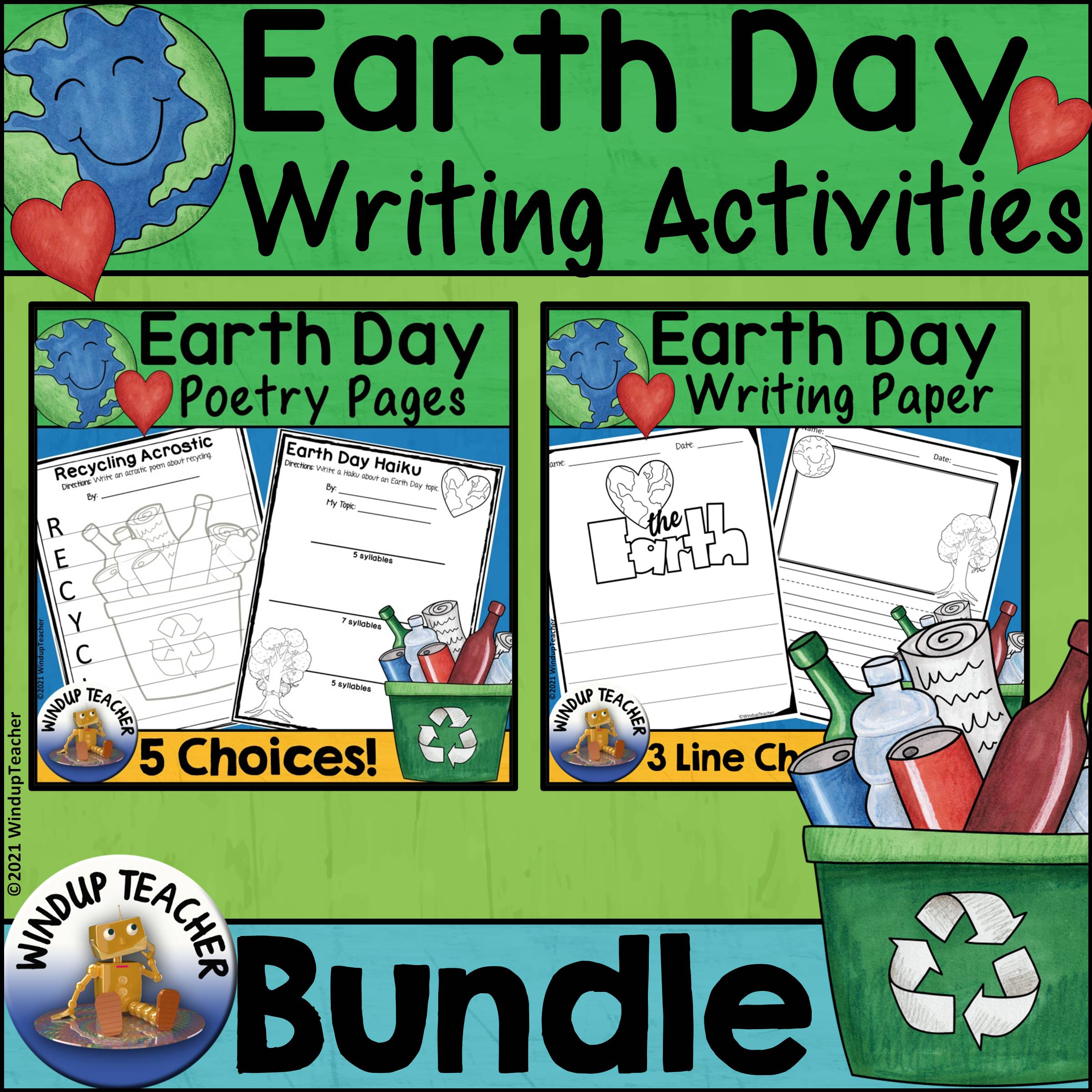 Earth Day Writing Activities BUNDLE Made By Teachers Earth Day Writing Activities BUNDLE Made By Teachers