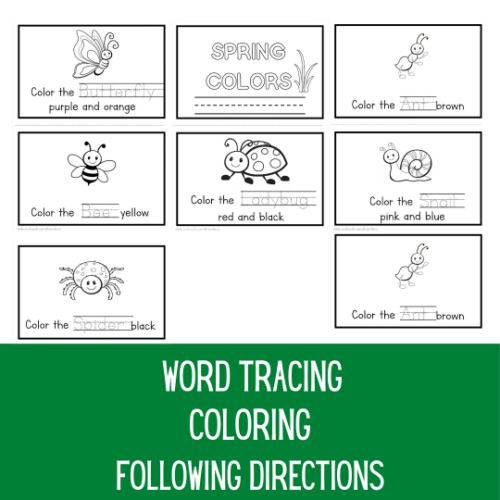 SPRING WORKSHEET BUNDLE | Made By Teachers