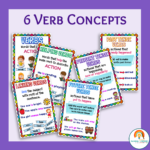 Verb Anchor Chart | Verb Posters | Verb Tenses - Made By Teachers