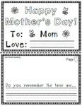 Mother's Day FlipBook Activity | Made By Teachers