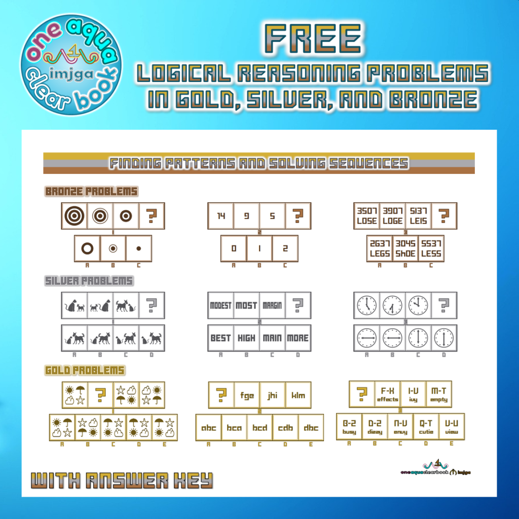 Bronze Logical Reasoning Worksheets - Made By Teachers