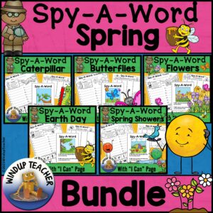 Spring Word Work Activity Center BUNDLE | Made By Teachers