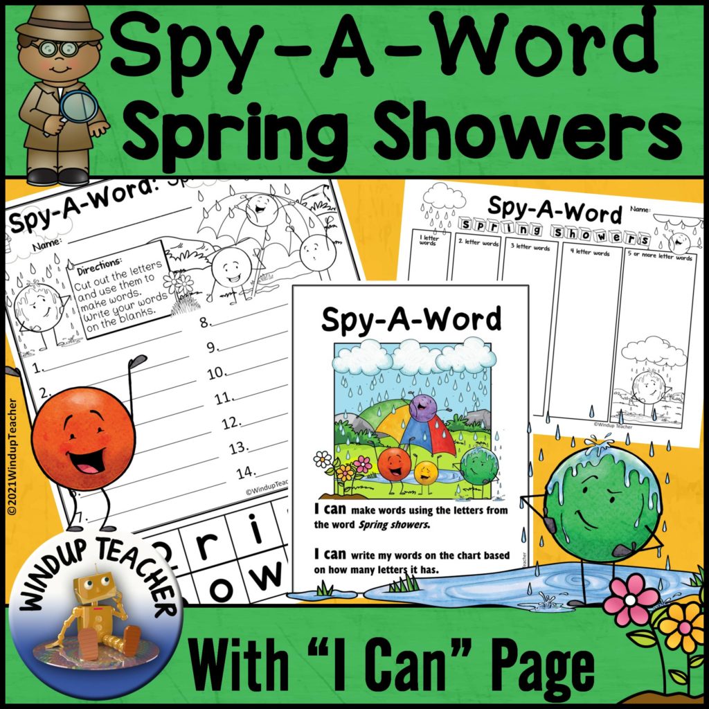 Spring Word Work Activity Center BUNDLE | Made By Teachers