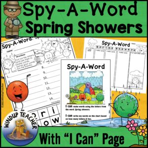 Spring Word Work Activity Center BUNDLE | Made By Teachers