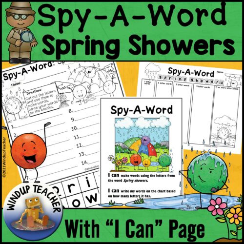 Spring Word Work Activity Center BUNDLE | Made By Teachers