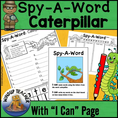 Spring Word Work Activity Center BUNDLE - Made By Teachers