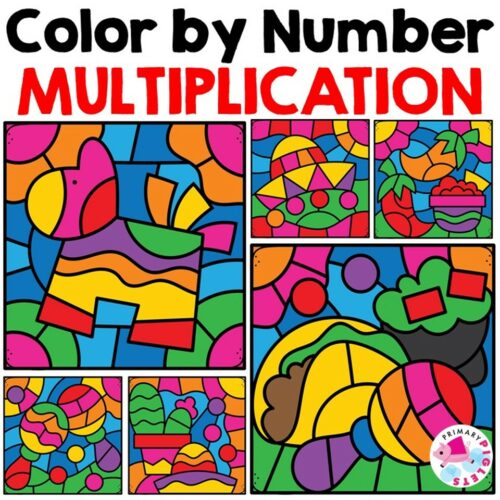 Cinco de Mayo Color by Number Multiplication | Made By Teachers