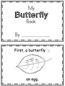 Free Butterfly Life Cycle Mini Book | Made By Teachers
