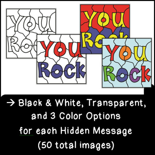 Color by Code Hidden Images Clip Art | Made By Teachers