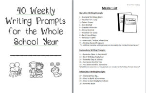 Elementary Writing Prompts - Made By Teachers